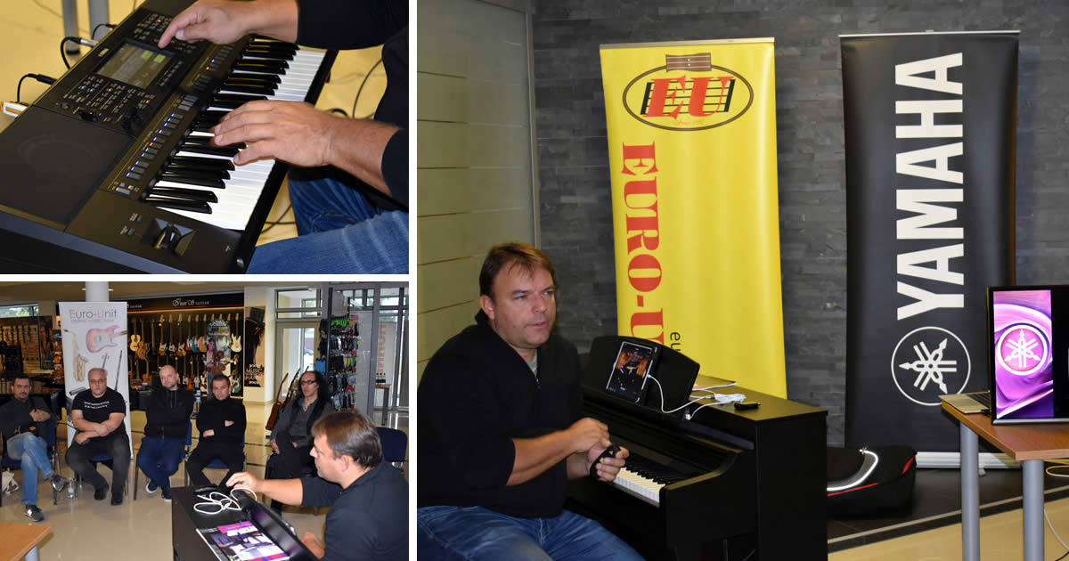 Yamaha’s workshop at Euro-Unit